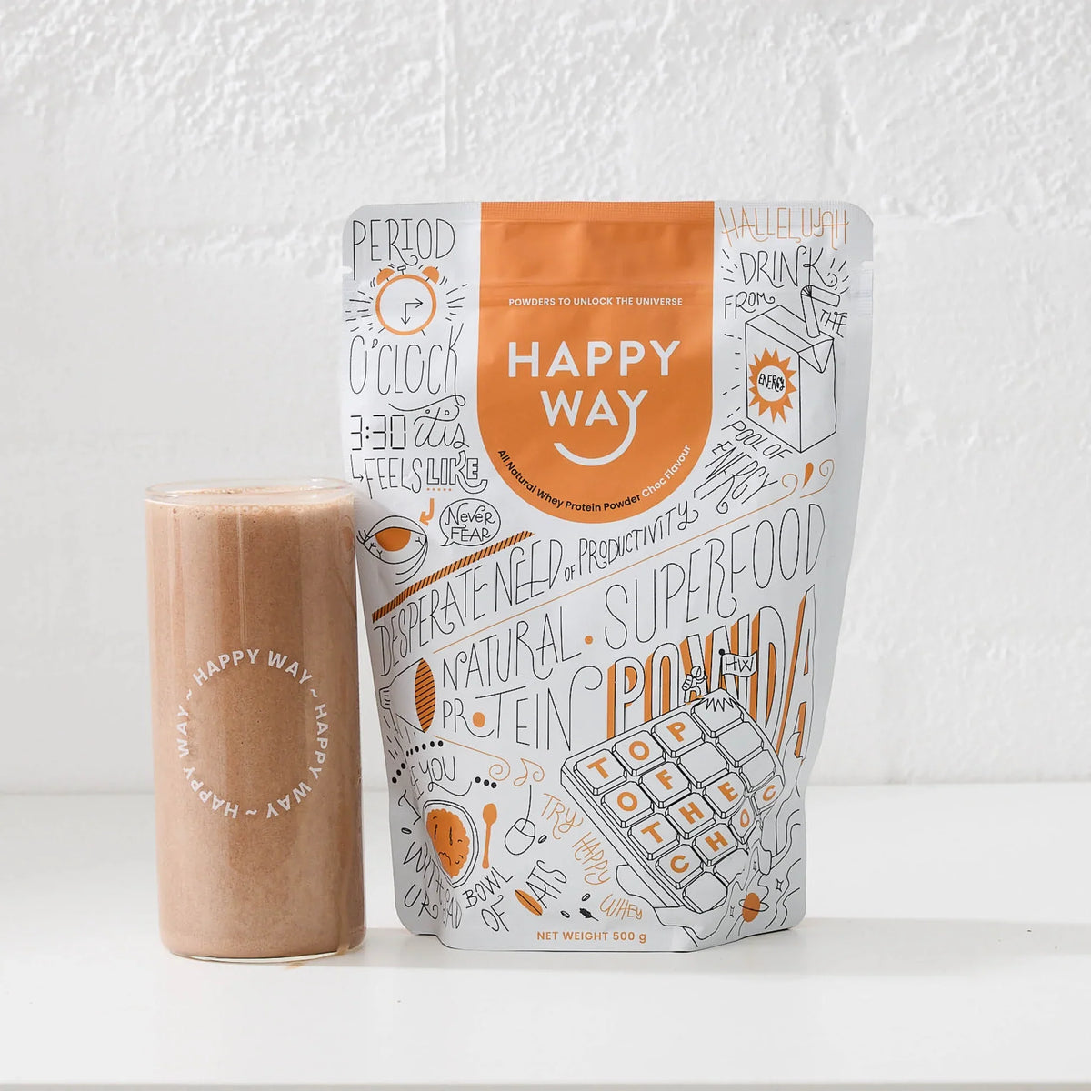 Support muscle recovery and boost performance with Happy Way Protein ...