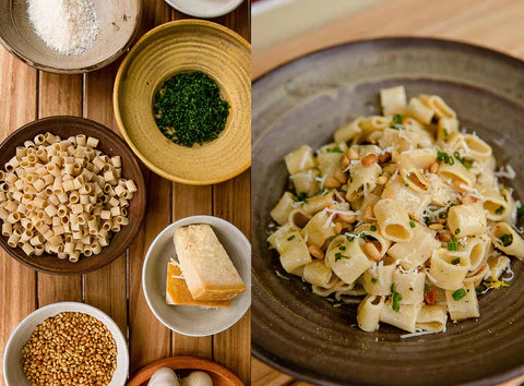 Lemon Macaroni With Pepe Saya Crème Fraîche – Artisanal Australia