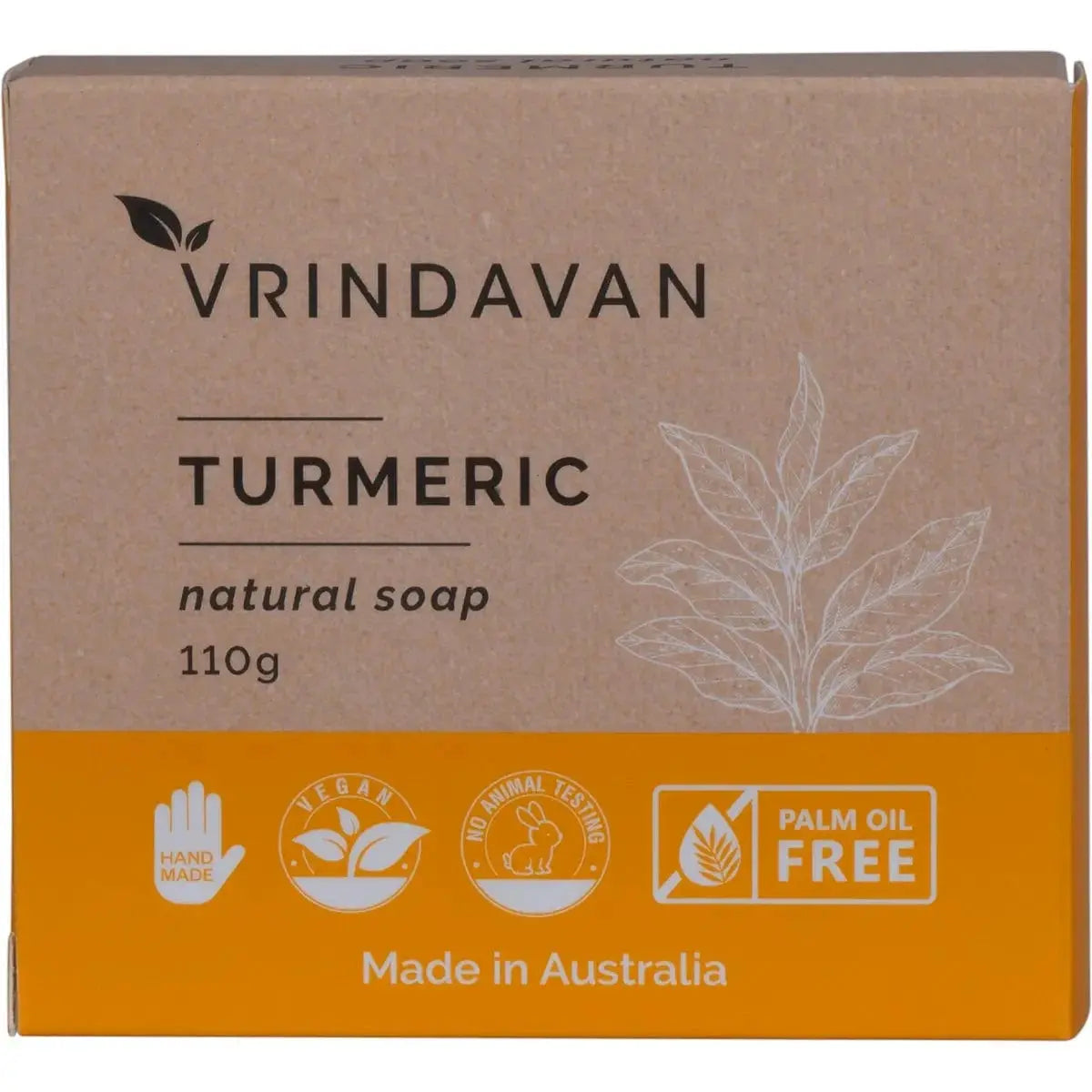Vrindavan Turmeric Soap 110g — Artisanal Australia